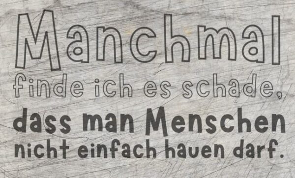 “Manchmal* Plotterdatei – Schnittverhext