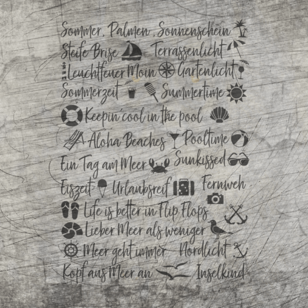 * Hello Summer * Plotterdatei – Schnittverhext