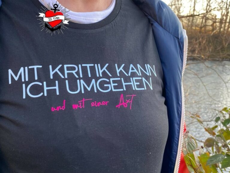 * Mit Kritik kann ich umgehen* Plotterdatei – Schnittverhext